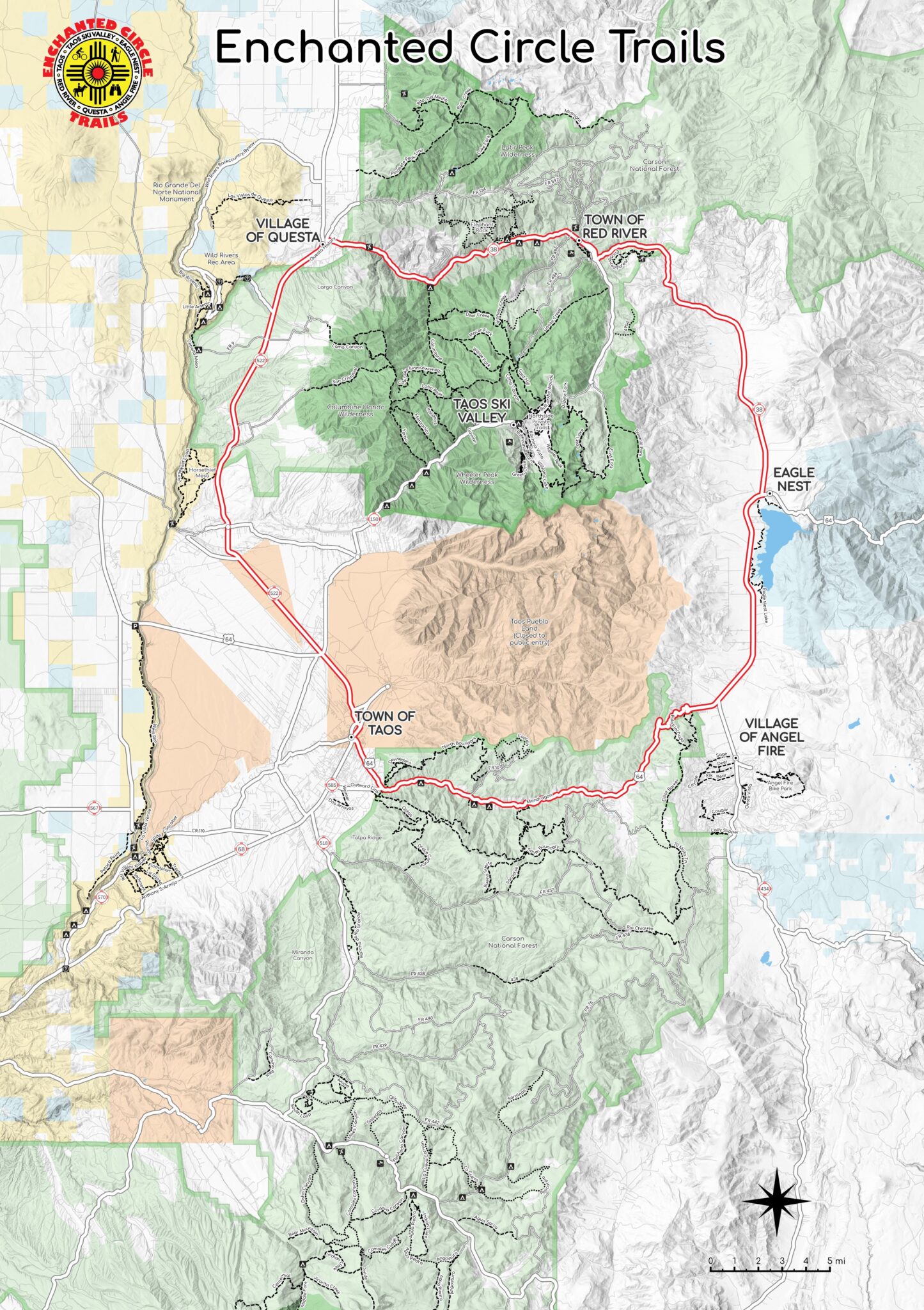 Trail Maps - Enchanted Circle Trails Association
